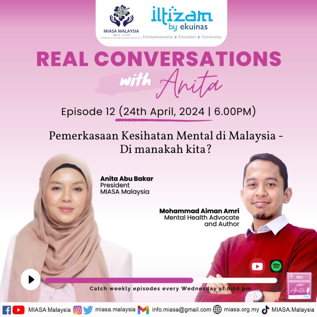 Episod 12: Aiman Amri – Pemerkasaan Kesihatan Mental di Malaysia: Di ...